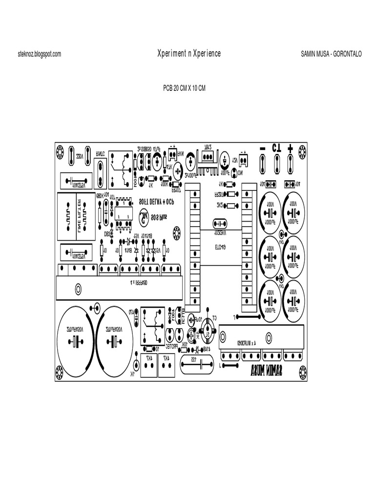 SOS Detex SMPS Dengan Ferit ETD49 Plus OCP Dan Soft Start Delay | PDF