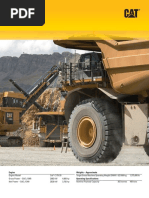 Cat 798-Ac | PDF | Horsepower | Truck