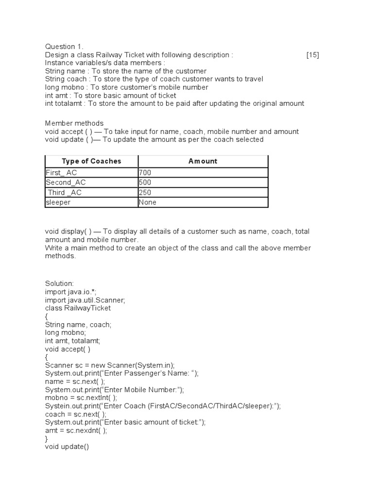 Computer Applications ICSE Worksheet