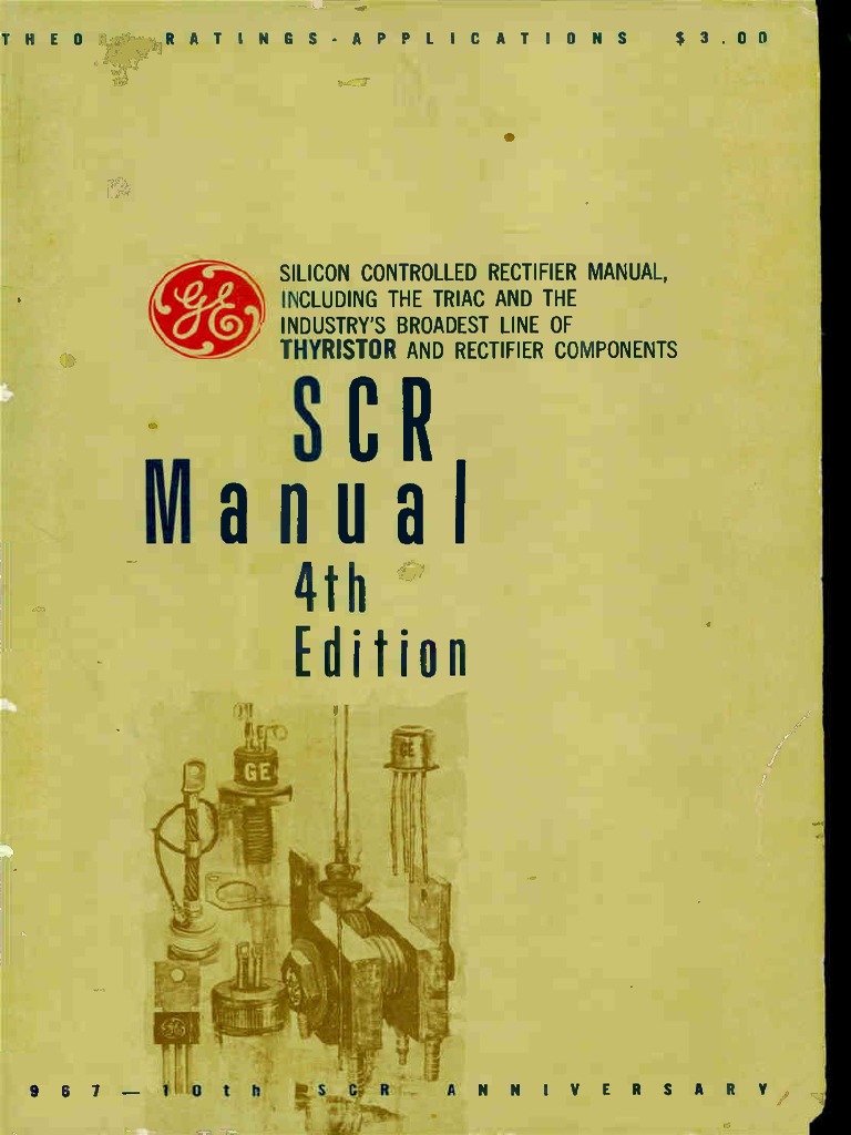 GE SCR Manual 4th 1967 | PDF | Power Inverter | Electronic Circuits