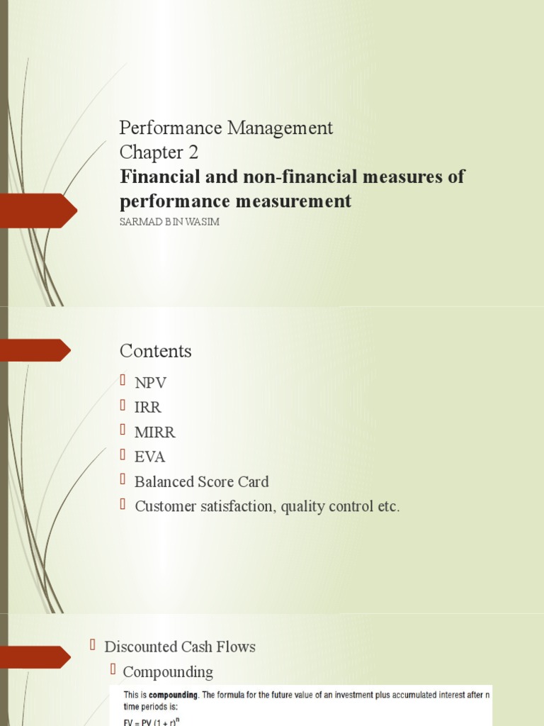 A Comprehensive Guide to Financial and Non-Financial Performance ...