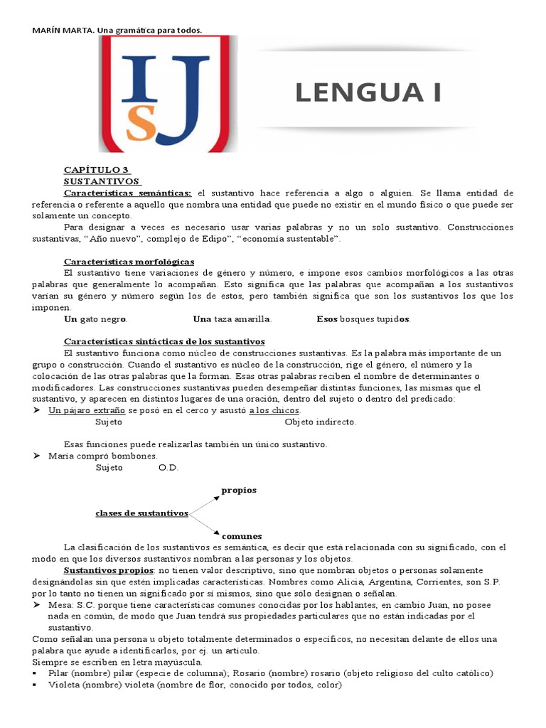 CUADERNILLO | PDF | Sustantivo | Género gramatical