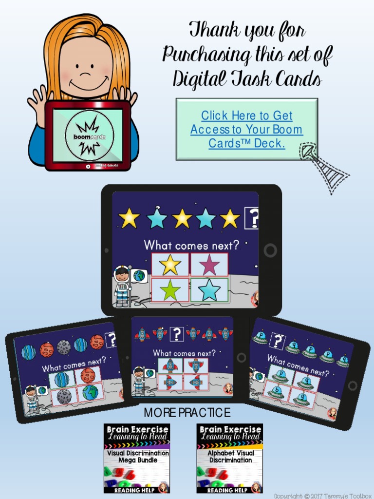 Thank You For Purchasing This Set of Digital Task Cards: Click Here To ...