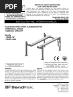 BendPak Pipe Bender Manual PDF | PDF | Pipe (Fluid Conveyance) | Valve