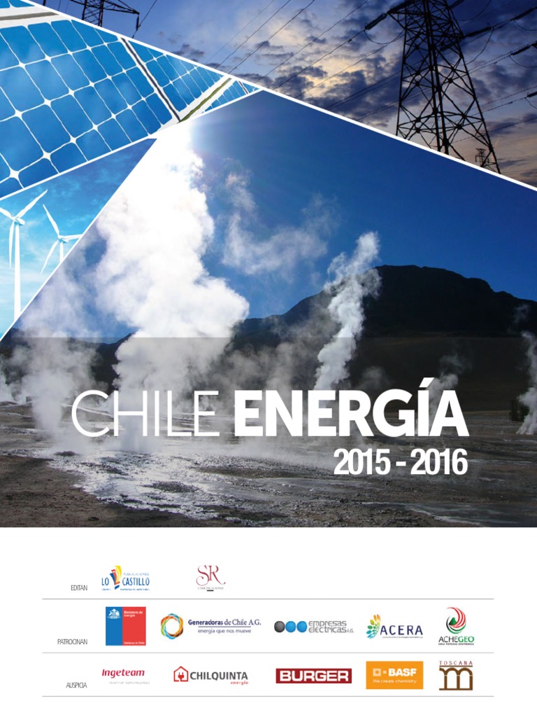 Chilean Energy Chile Energia 2015 2016 | PDF | Producción de energía ...