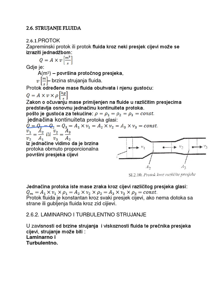 Strujanje Fluida | PDF