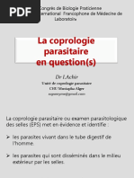 Examen Parasitologique des Selles | PDF