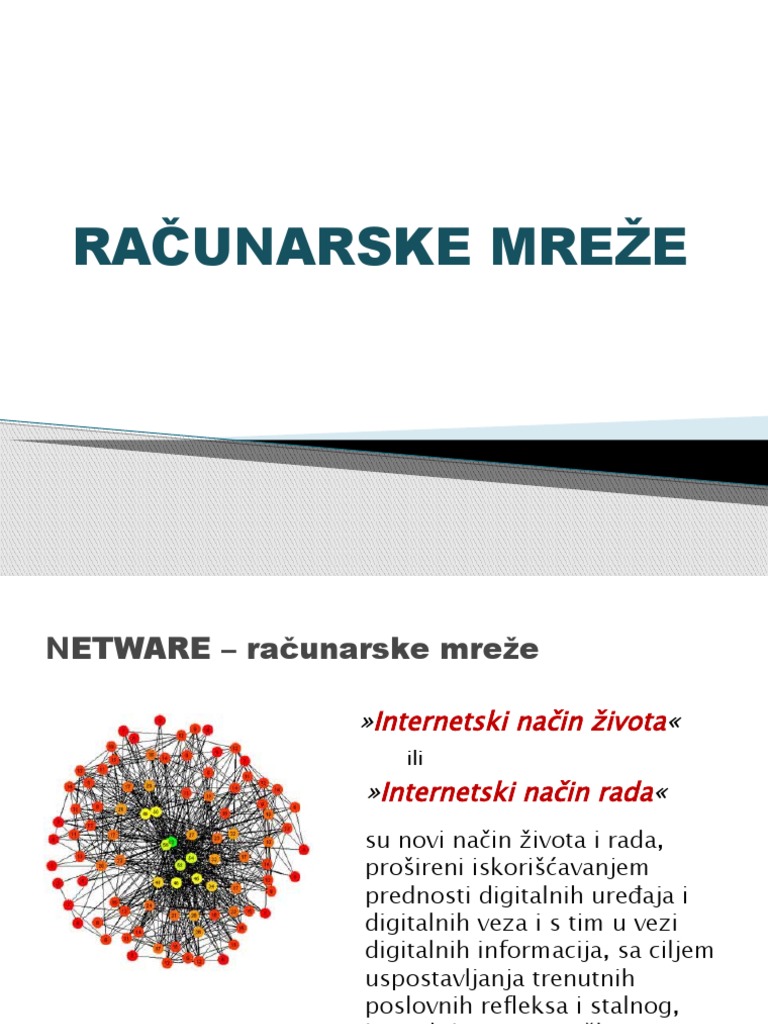 Cas 12 - Racunarske Mreze | PDF