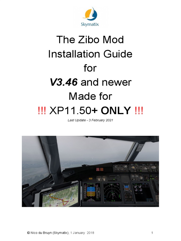 Zibo Install Guide | PDF | Computer File | Computing