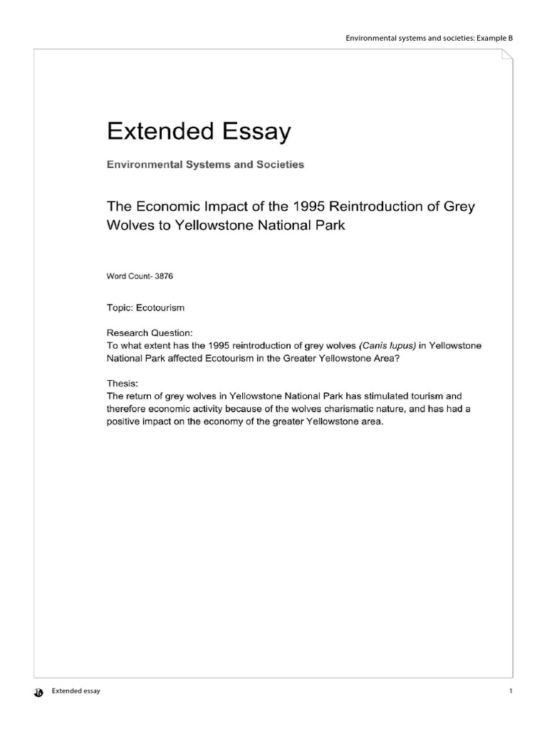 Grey Wolves Reintroduction Yellowstone | PDF | Wolves | Scavengers