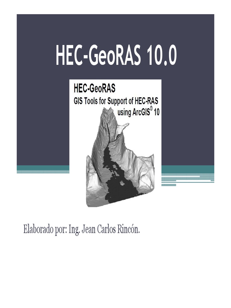 Hec Georas | PDF | Arc Gis | Sistema de información geográfica
