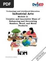 TLE 6 - INDUSTRIAL ARTS Module 3 | PDF | Learning | Cognition