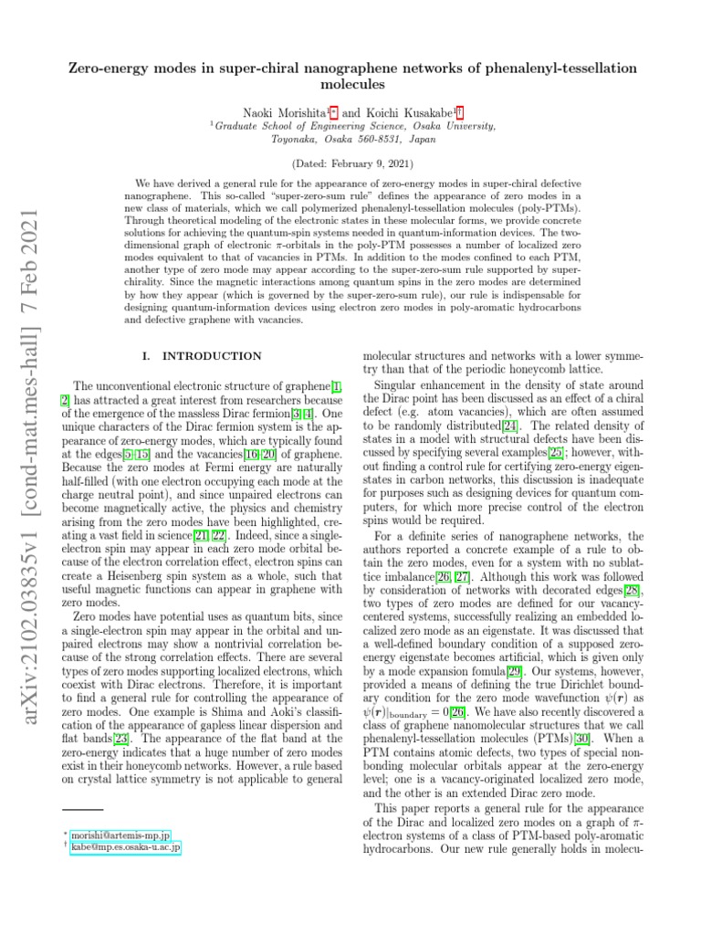 Zero Point Energy Scientific Article 3 | PDF | Graphene | Wave Function