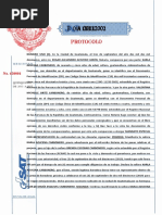 Acta de Protocolizacion de Documento Proveniente Del Extranjero Cartulado Por Notario Extranjero ...