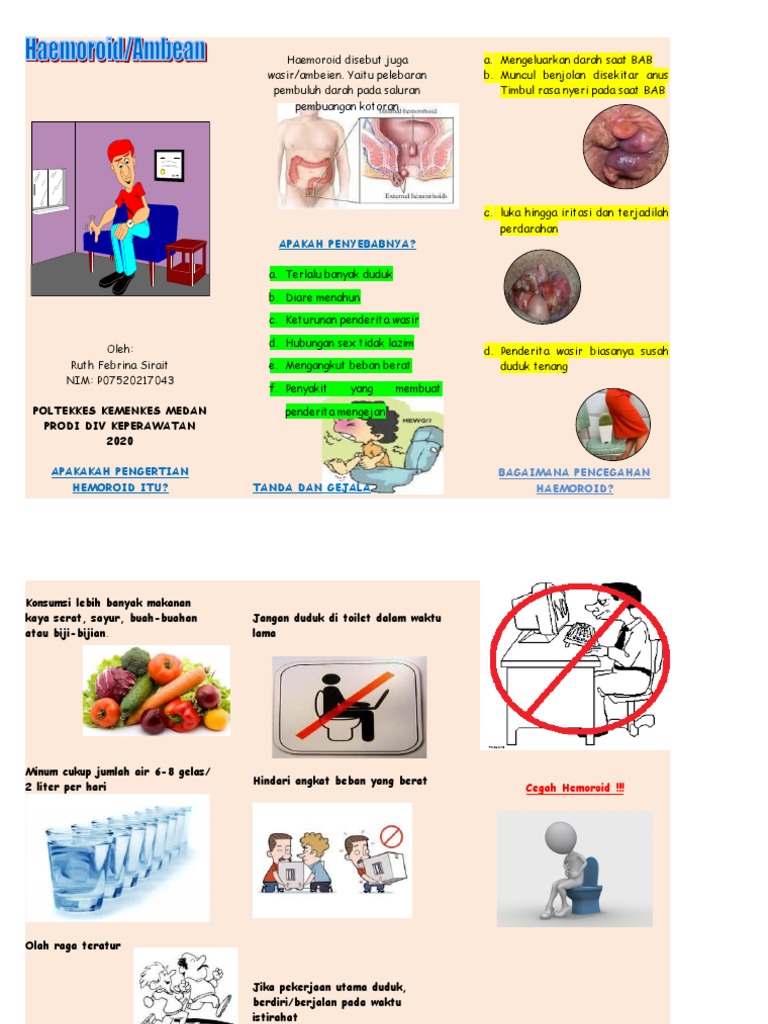 Leaflet Hemoroid | PDF