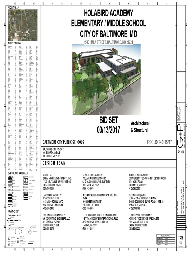 Architectural Structural Holabird Bid Set Drawings | Download Free PDF ...