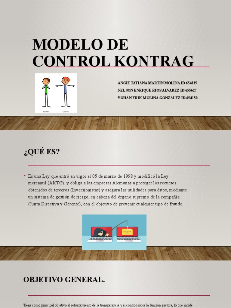 Modelo de Control Kontrag | PDF | Junta Directiva | Seguridad
