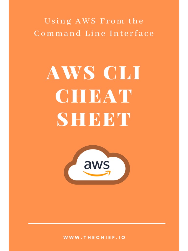 AWS CLI Cheat Sheet | PDF | Computer Engineering | Cyberspace