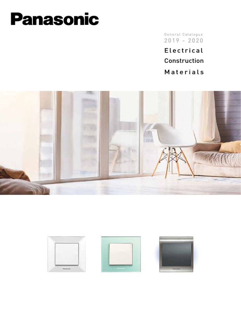 Panasonic Catalog | PDF | Electrical Connector | Home Appliance