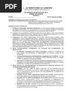 Lesson Exemplar Grade 6 Ap | PDF