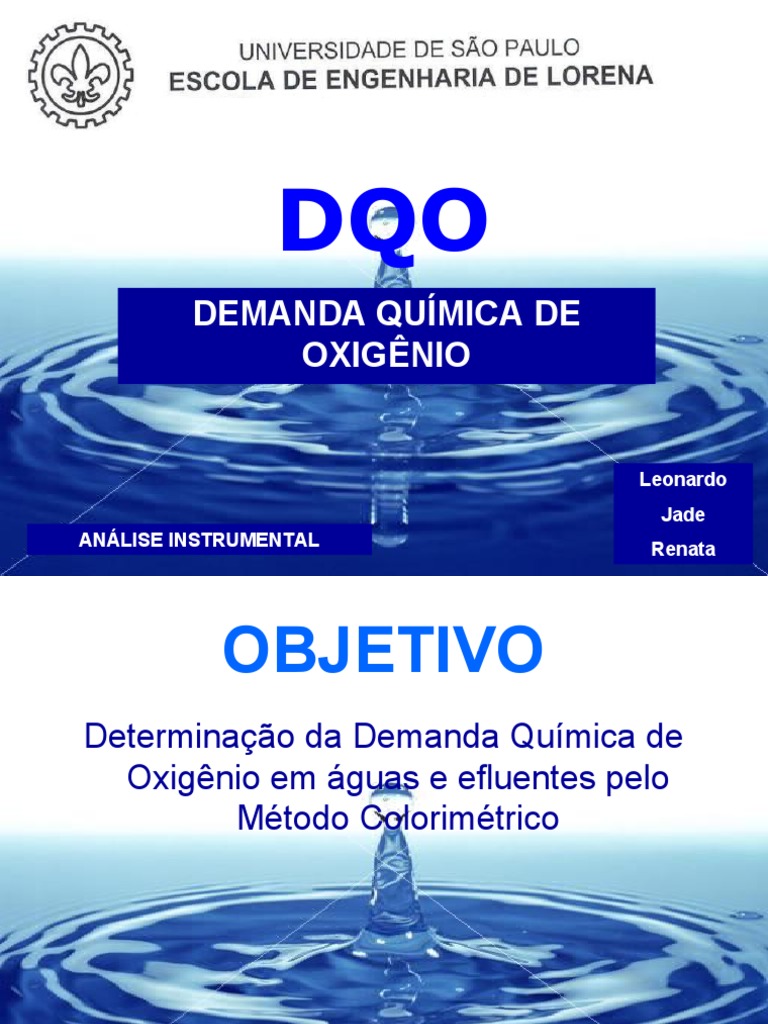 Análise de Dqo | PDF | Química | Ciências Físicas