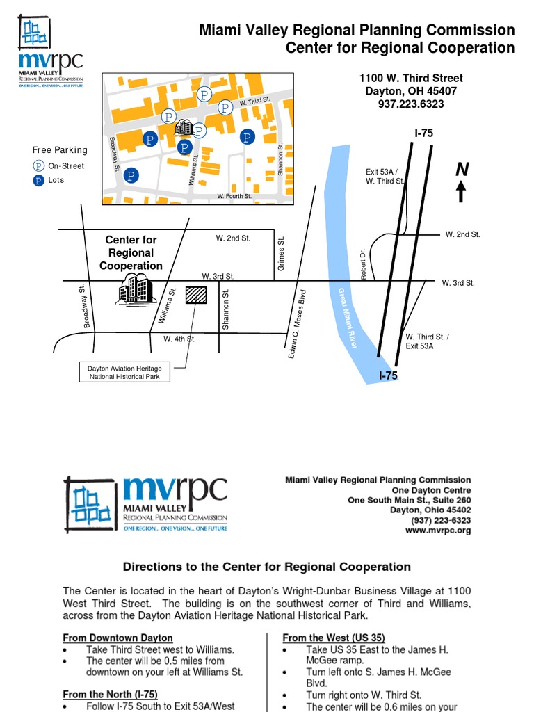 CRC Directions | PDF | Dayton