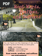 Most Common Roots, Prefixes & Suffixes - Google Sheets | PDF | Language ...