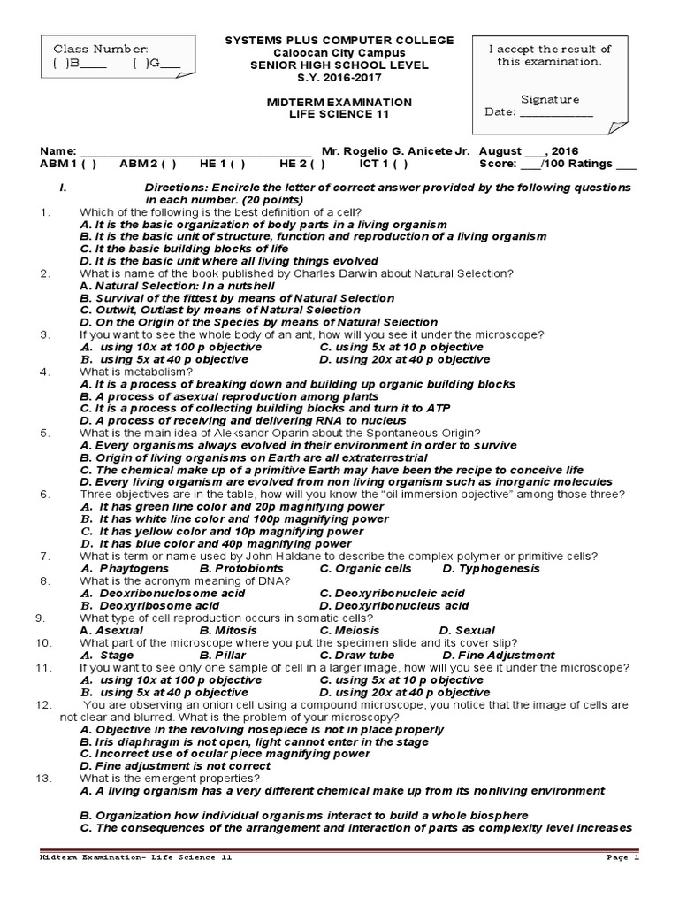 Science SH | PDF | Life Sciences | Genetics