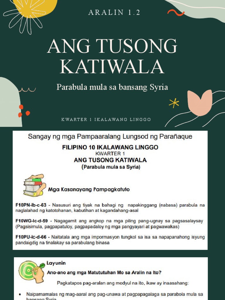 Ang Tusong Katiwala | PDF