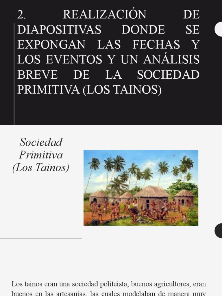 Cultura y Eventos Históricos Taínos | PDF