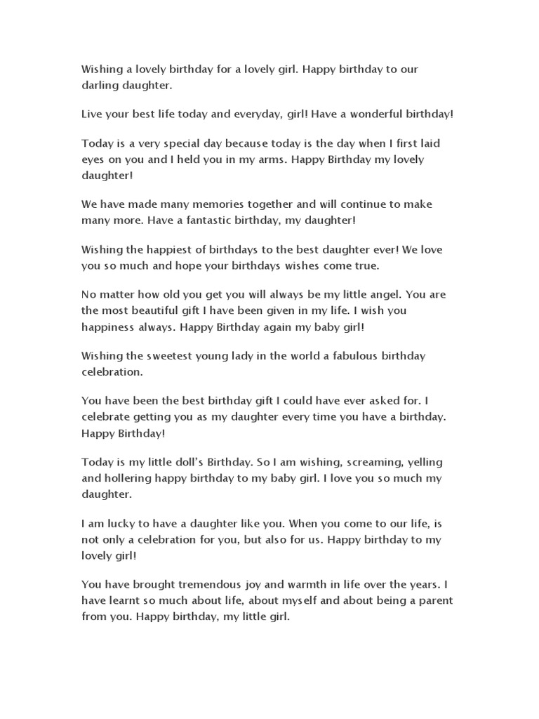 Birthday Wishes | PDF | Birthdays