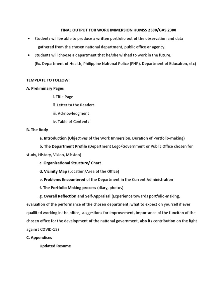 Humss Portfolio | PDF | Paragraph | Human Nature
