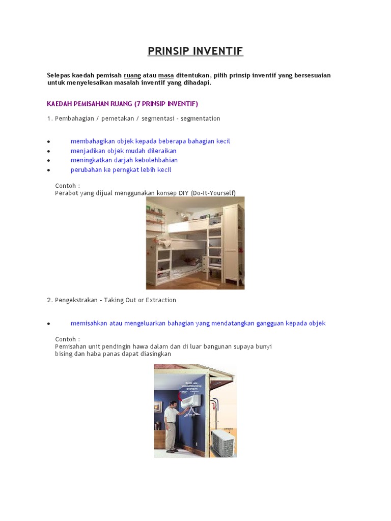 Prinsip Inventif | PDF