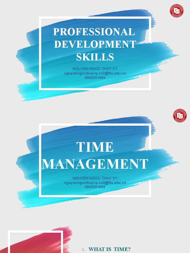 Chapter 3 - Time Management - Vy - E | PDF | Time Management ...
