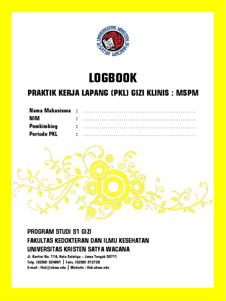 Logbook PKL Gizi Klinis - MSPM (30012021) - 1 | PDF