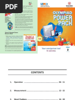 Imo Sample Paper Class-2 2025-26 | PDF | Mathematics