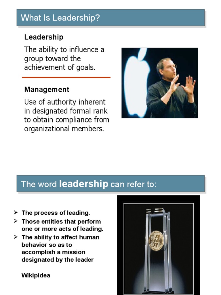What Is Leadership? | PDF | Leadership | Power (Social And Political)
