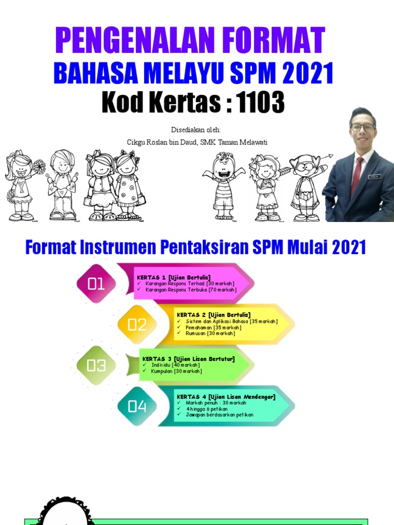 Pengenalan Format Instrumen BM SPM KSSM | PDF
