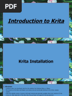 Intro To Krita | PDF | Free Software | Computer Science