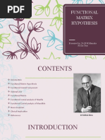 Functional Matrix Theory | PDF | Skull | Bone