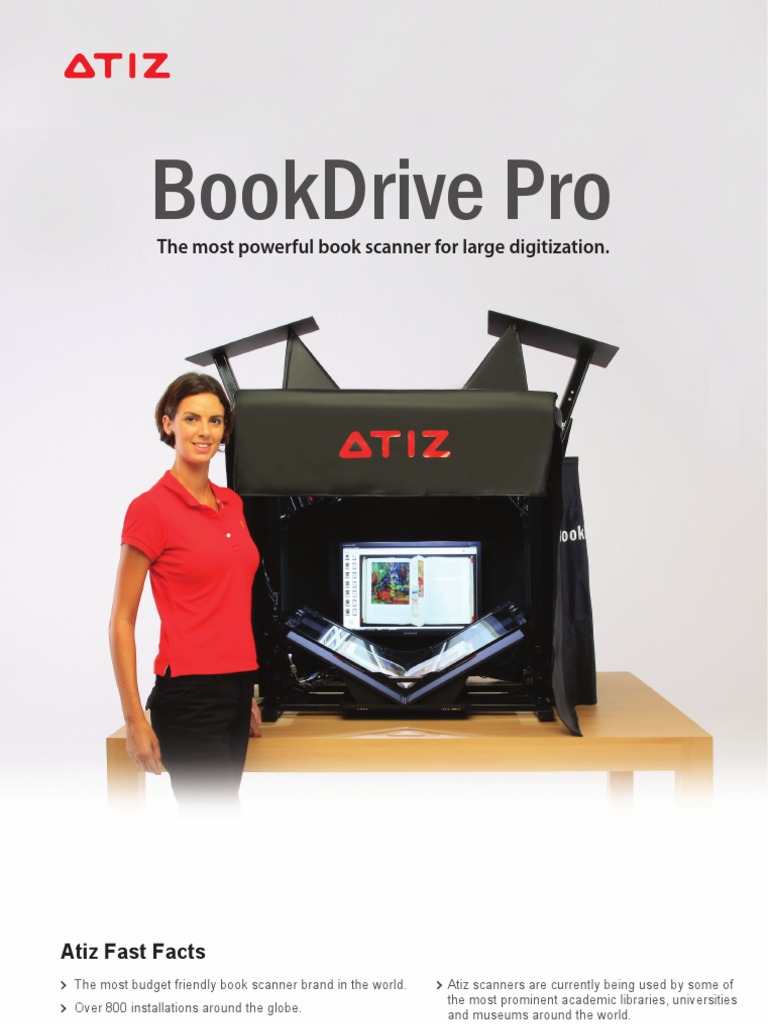 The Most Powerful Book Scanner - BookDrive Pro | PDF | Image Scanner ...