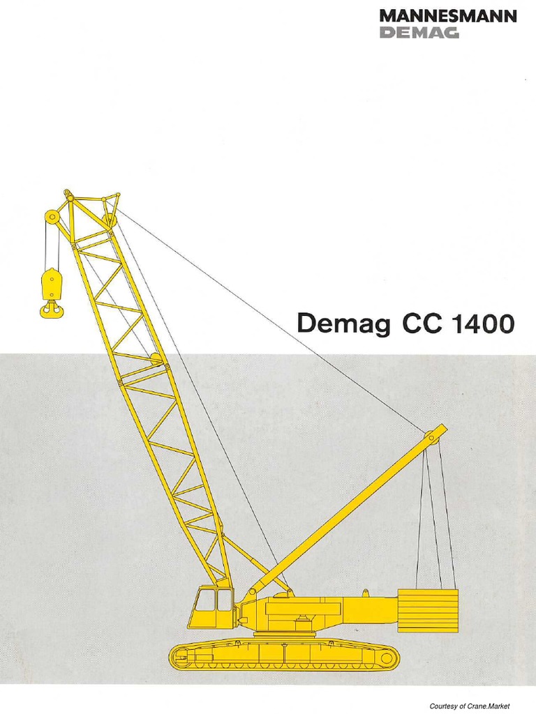 demag-crawler-cranes-spec-CC1400 (250T) | PDF