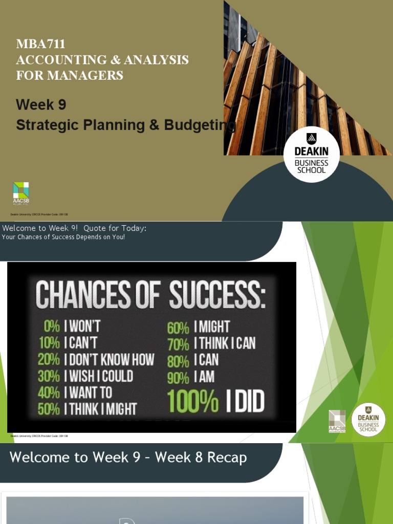 Deakin Business Administration Accounting Unit | PDF | Output ...