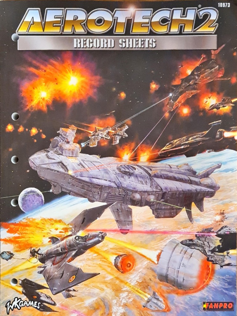 Battletech AeroTech 2 Record Sheets (FPR10973) | PDF