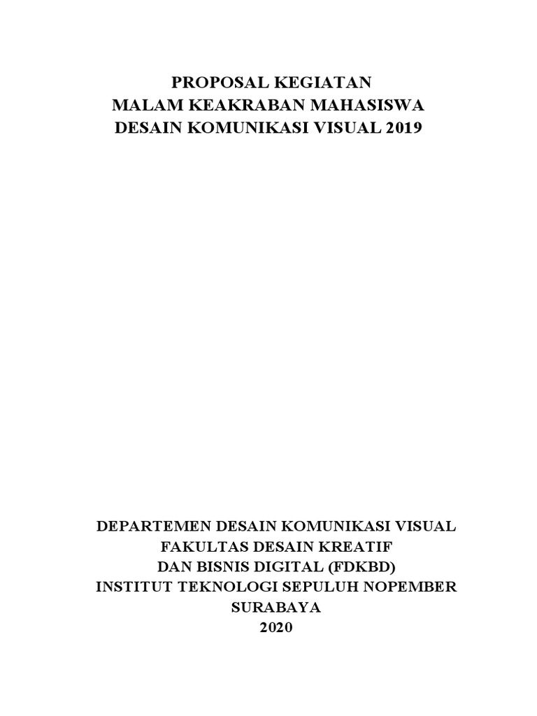 (Modul 3) PROPOSAL KEGIATAN LKMM Aa | PDF | Ilmu Sosial | Perjalanan