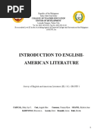 Early American Literature Insights | PDF | Alphabet Book | Oral Tradition