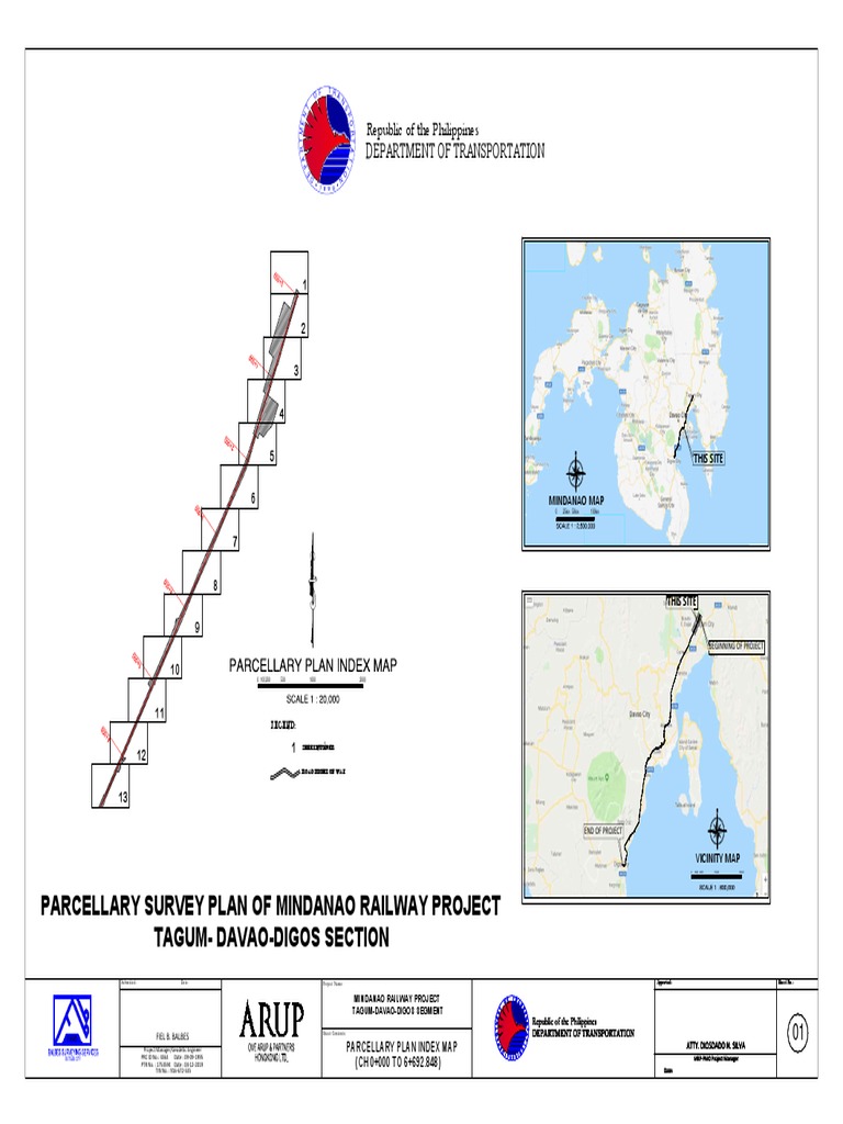 MRP - TDD Parcellary Plan Index Map-D - 01 | PDF