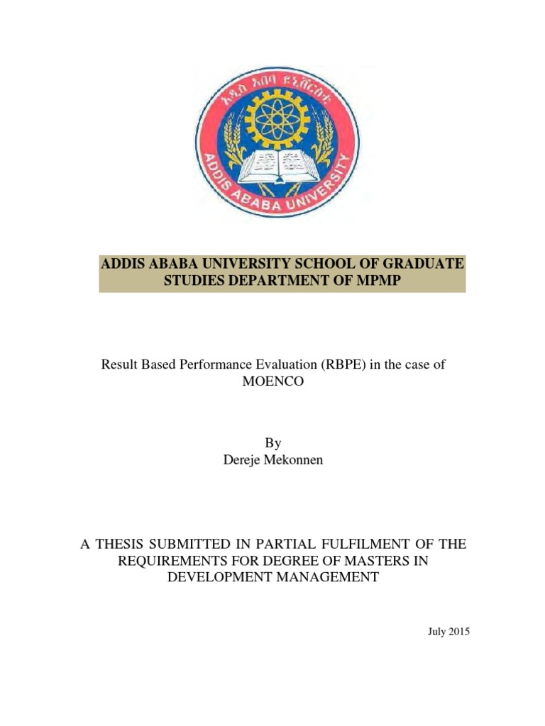 Dereje Mekonnen | PDF | Performance Appraisal | Competence (Human Resources)
