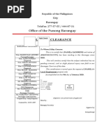 Steps to Secure Mayor's Clearance | PDF