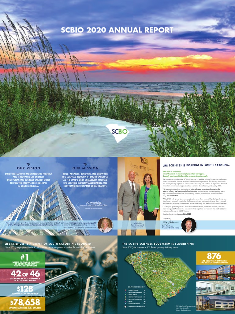 SCBIO 2020 Annual Report | PDF | Innovation | Economies